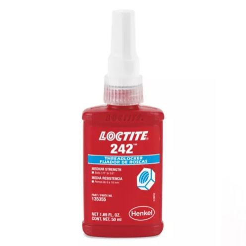 LOCTITE 242 MEDIUM STRENGTH THREADLOCKER 50 ML | Adhere Distributors