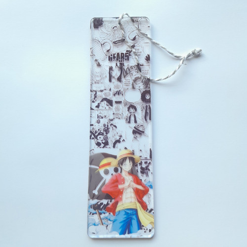 One Piece - Luffy | Premium Acrylic Book-Mark | Insway Pixels