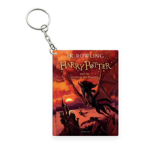 Harry Potter | Order of Pheonix Book Keychain | Insway Pixels