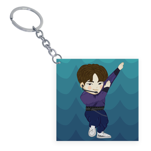 Stray Kids Chibbi | Lee Know Keychain | Insway Pixels