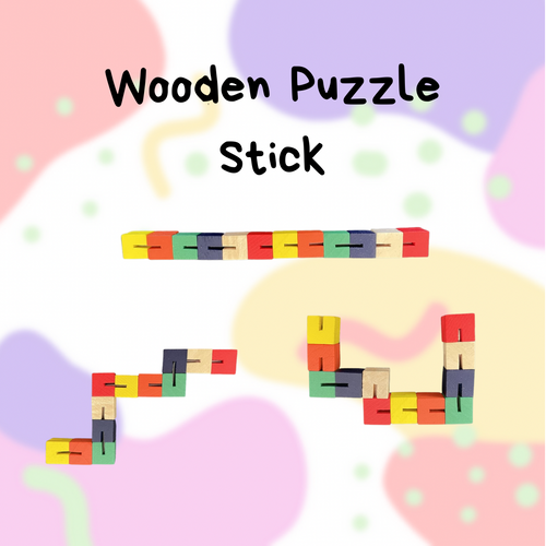 Wooden Puzzle Stick | busylittlebosses