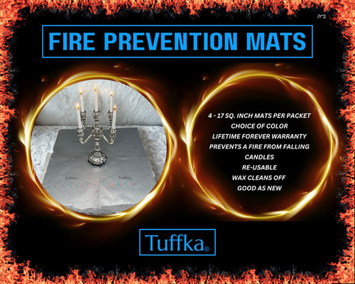 Tuffka Fire Prevention Mats - 4 pack | Tuffka Preferred