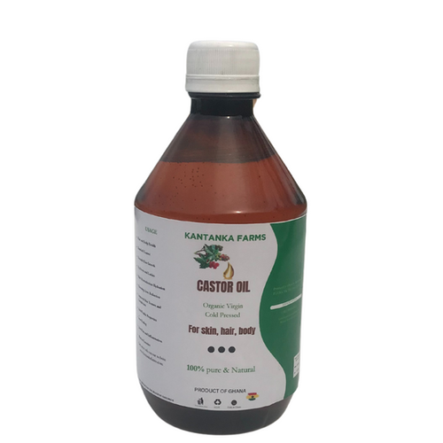 Cold pressed castor oil 500ml | Kantanka Farms