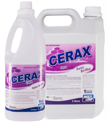 Cera auto brilho - Cerax 5L | Site principal