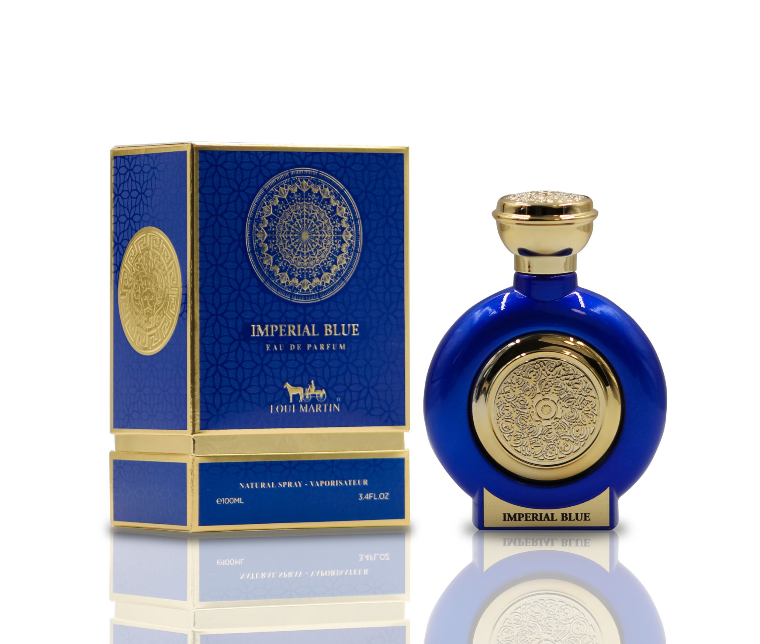 Imperial Blue Eau De Parfum 100ml Unisex Fragrance By Loui Martin