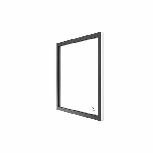 Neo Picture Single 2626 Exterior Black Vinyl Window Size 29.5 X 29.5 ...