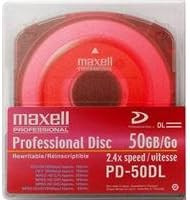 Maxell PD-50DL XDCAM 50 GB Professional Hard Disk Recording Medium ...