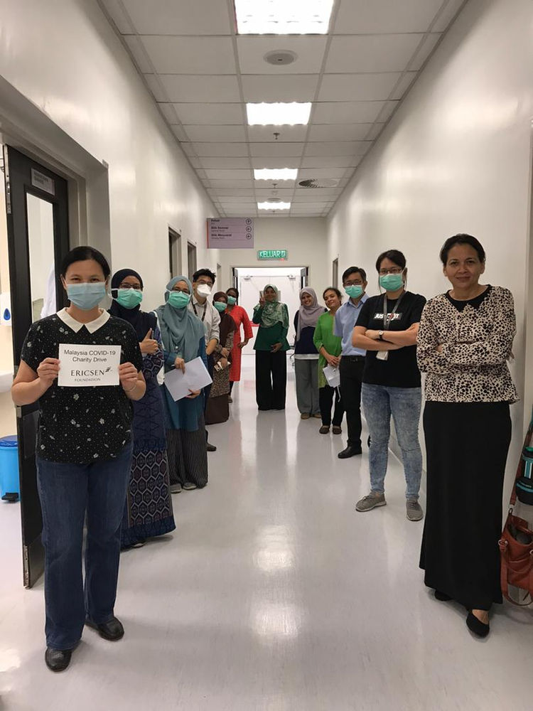 Delivery of testing kits and disinfectant to HPUPM