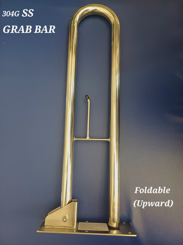SS Flip Up Grab Bar for Washroom | MHSPL