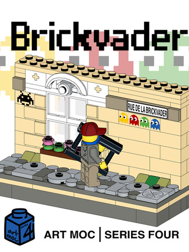 Invader Street Art LEGO® MOC Set, by Little Big Art