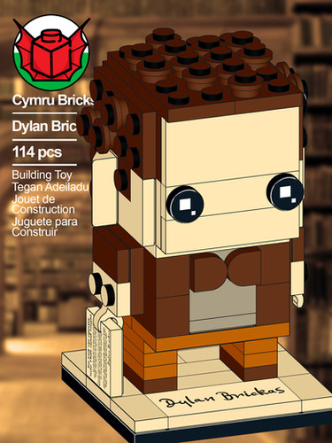 Dylan Thomas Welsh LEGO® Set, by Cymru Bricks