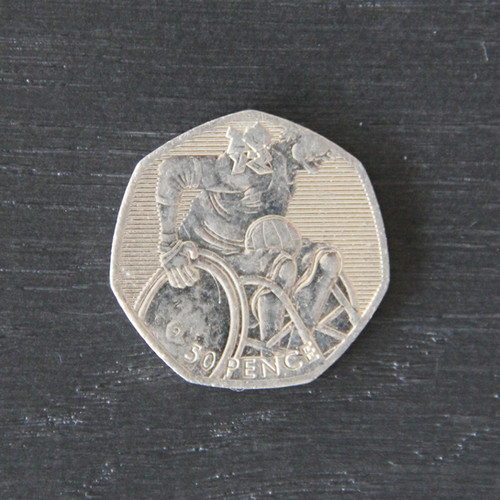 2011 Wheelchair Rugby 50p - CIRC | The Great British Co