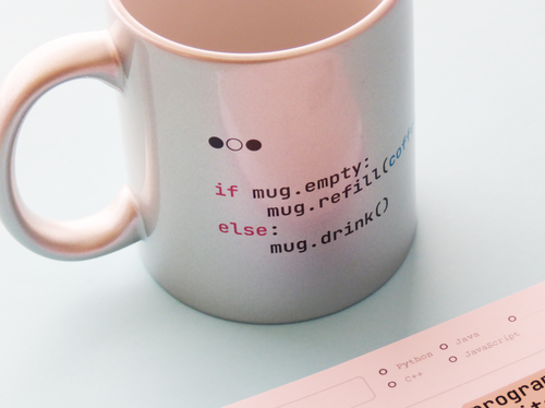 Taza Python | La Mapache Azul