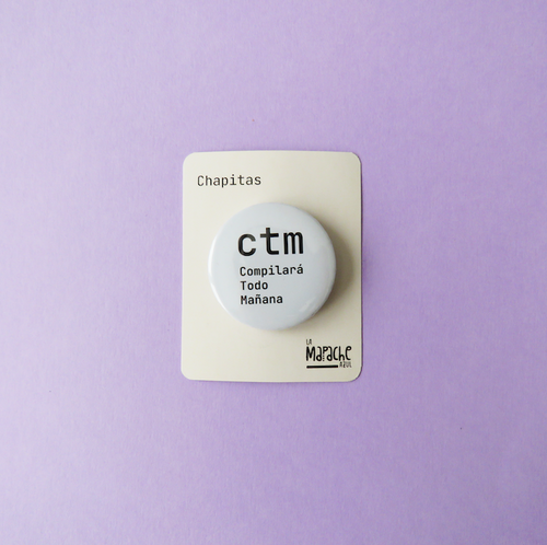 Chapita "Compilará" | La Mapache Azul