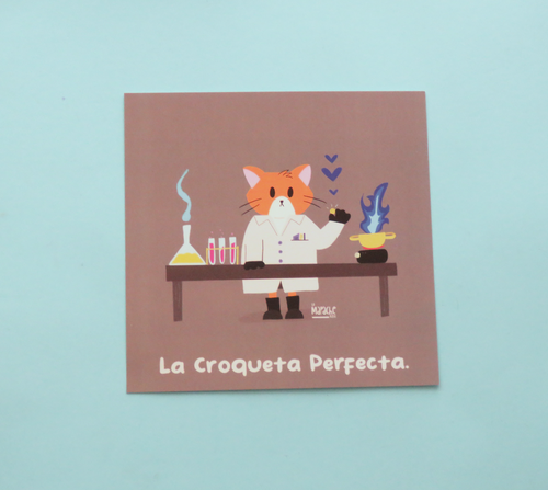 Print Michi Químico | La Mapache Azul