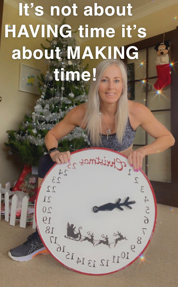 It’s not about having time it’s about making time.