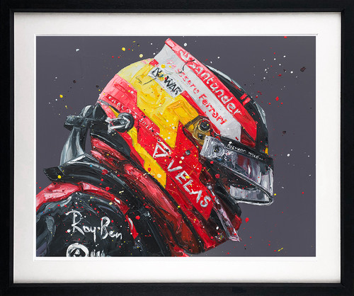 PAUL OZ - SILVERSTONE SAINZ Paper Edition | Adamo Gallery