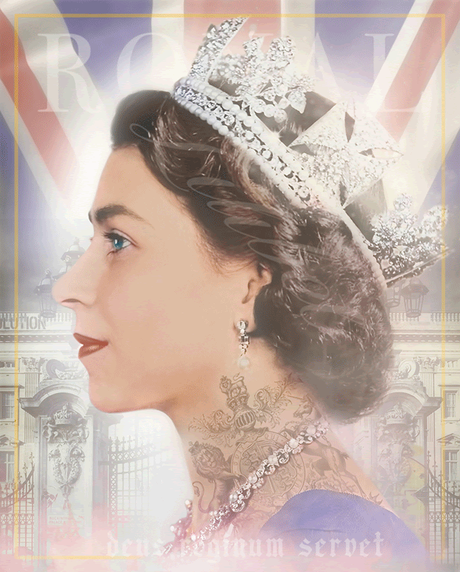 JJ ADAMS - ELIZABETH ROYAL Lenticular Edition | Adamo Gallery