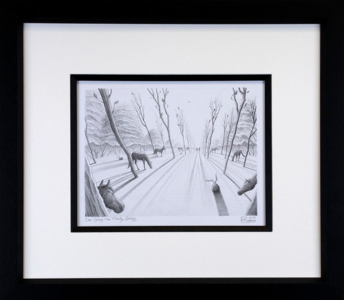 DERRICK FIELDING - OUR SPRING HAS FINALLY SPRUNG Sketch | Adamo Gallery