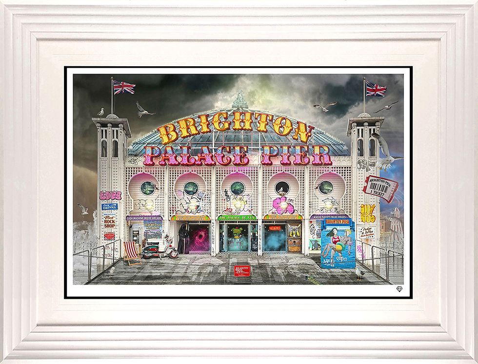 JJ ADAMS - LONG WALK, SHORT PIER Limited Edition | Adamo Gallery