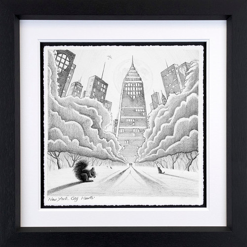 DERRICK FIELDING - NEW YORK CITY HEARTS Sketch Limited Edition | Adamo ...