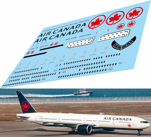 1/144 Decals for Boeing 777 300 Air Canada TB Decal TBD1064 ...