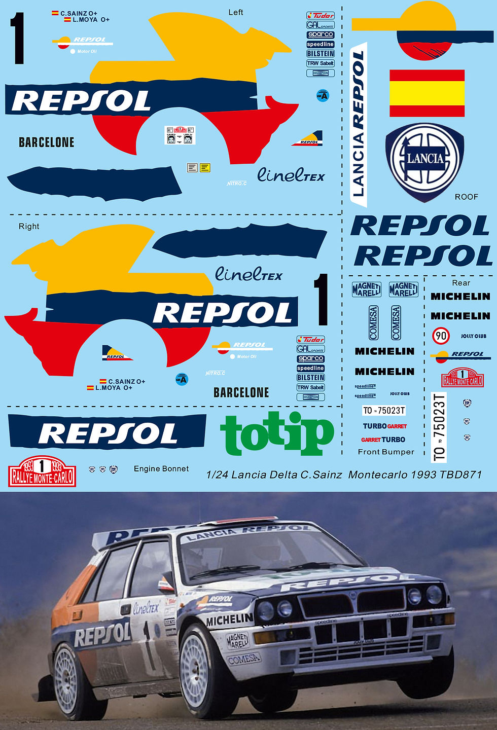 1/24 Cars | tbdecalsmodels