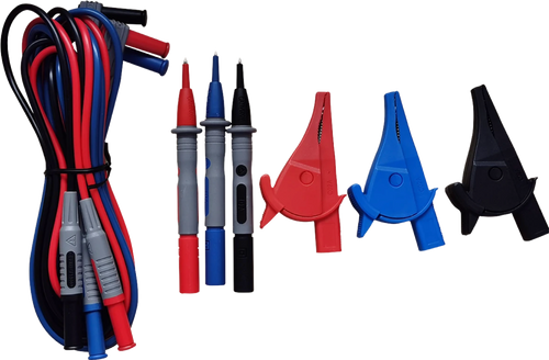 Premium Silicone 5 Foot Stackable Leads Set | Curienllc