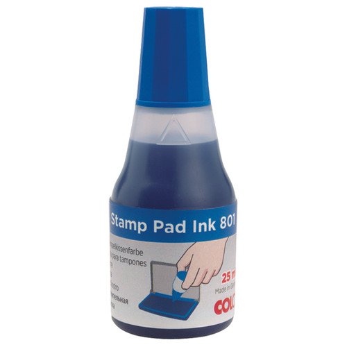 TINTA PARA SELLO AZUL COLOP 801A | La Cadena