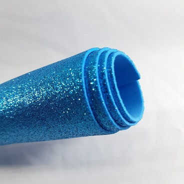 FOAMY DIAMANTADO TAMAÑO 4 CARTAS TURQUESA | La Cadena