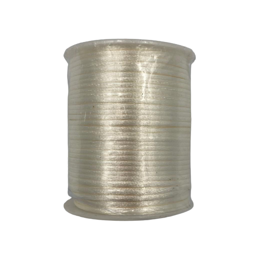 LISTÓN COLA DE RATA 2MM C/91 METROS CREMA | La Cadena