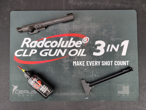 Radcolube® CLP Maintenance Mat | Delmarva Defense LLC