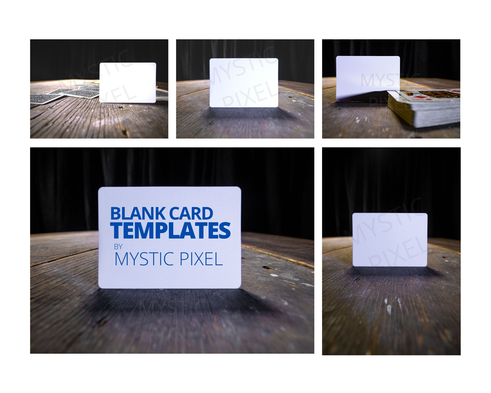 5 Blank Playing Card Image Templates for Magicians | Magician Masterclass