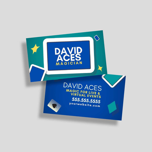 Card Magician Business Card Template | Magician Masterclass