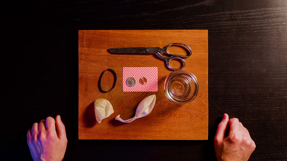 Learn the Mind-Blowing Coin Through Balloon Magic Trick