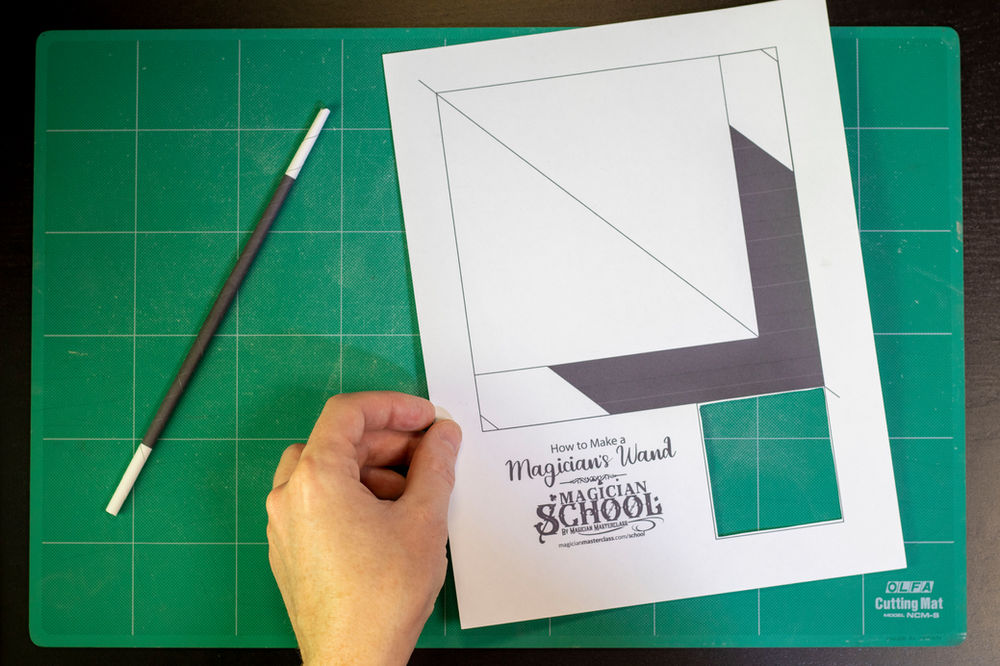 Easy Magic Wand Trick and Printable Template