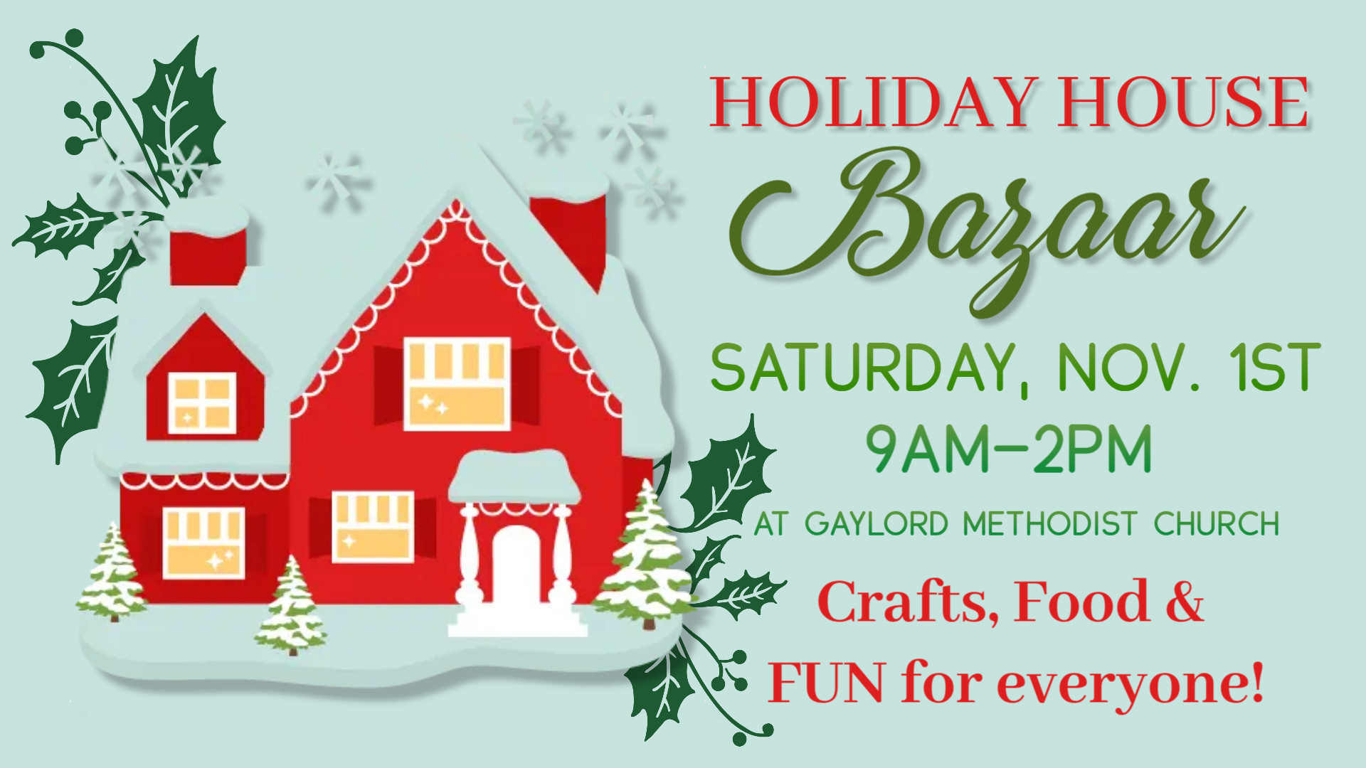66th Annual Holiday House Bazaar | GaylordMC