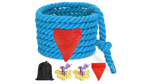 Outdoor Games Tug of War Rope for Kids and Adults, Field Day Family ...