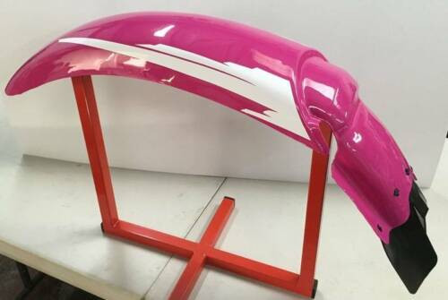 YAMAHA TY250R PINKY 90-92 PLAIN PINK REAR MUDGUARD | Cambs Trials Centre