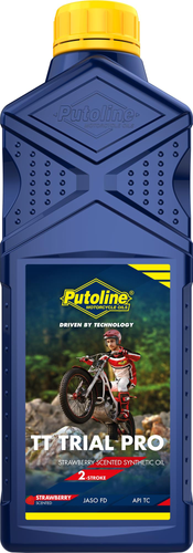 PUTOLINE TT TRIAL PRO STRAWBERRY SCENTED 2-STROKE PREMIX OIL - 1 LITRE ...
