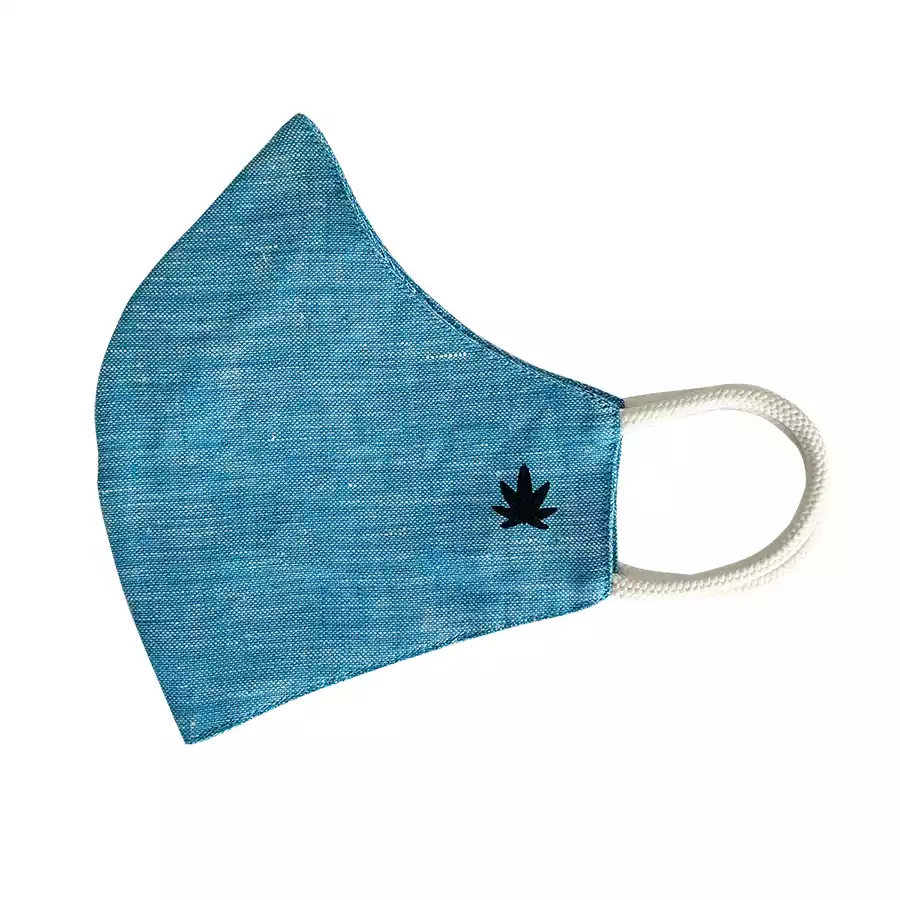 Hemp Linen Face Mask - Various Colours | Total Hemp Co.