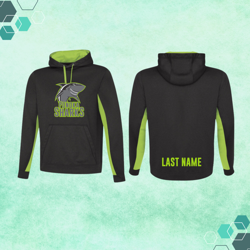 ADULT - Ponoka Pool Sharks Hoodie - 2025/26 Design | Mama Bee's ...