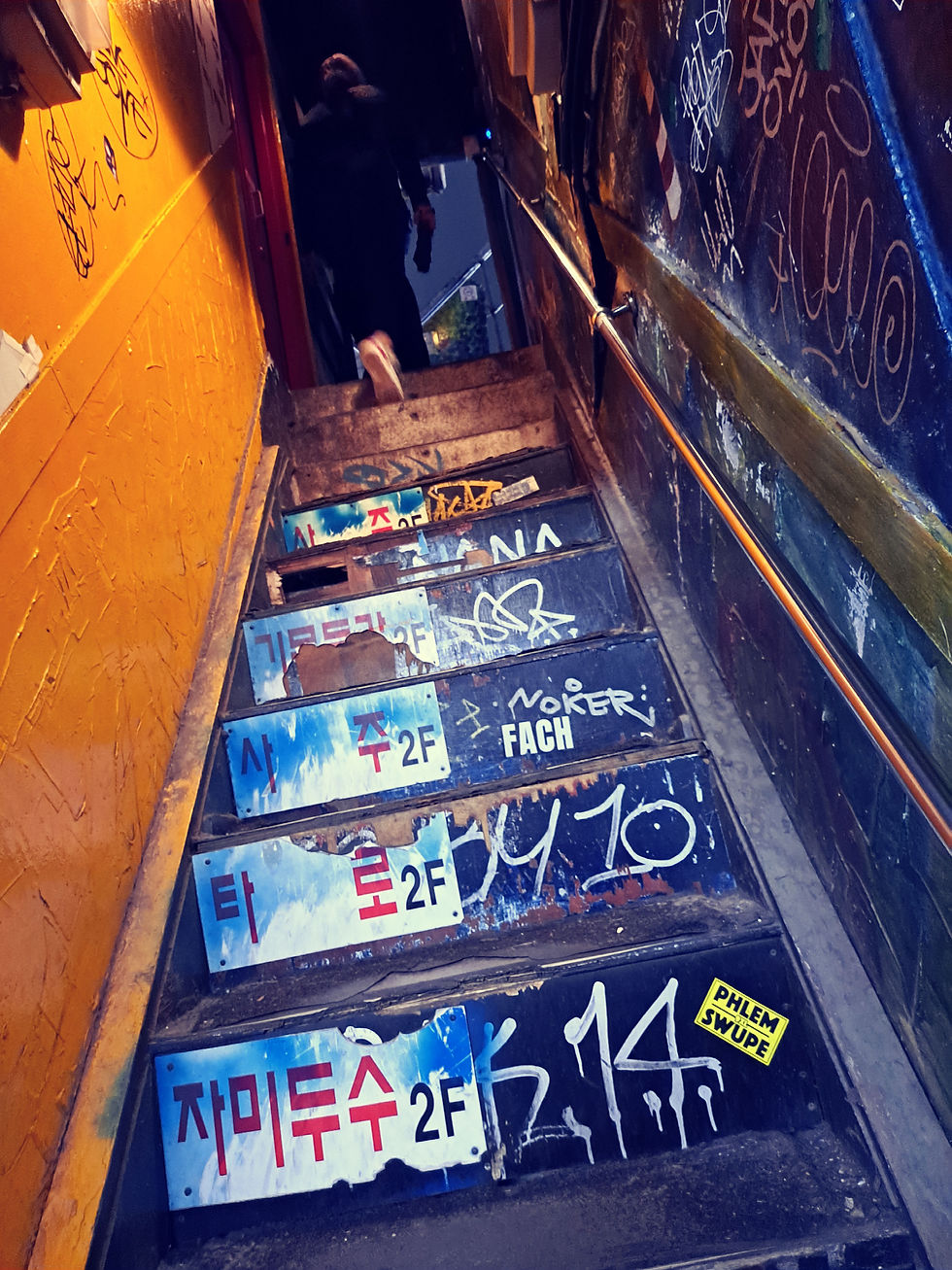 Staying in Hongdae, Seoul