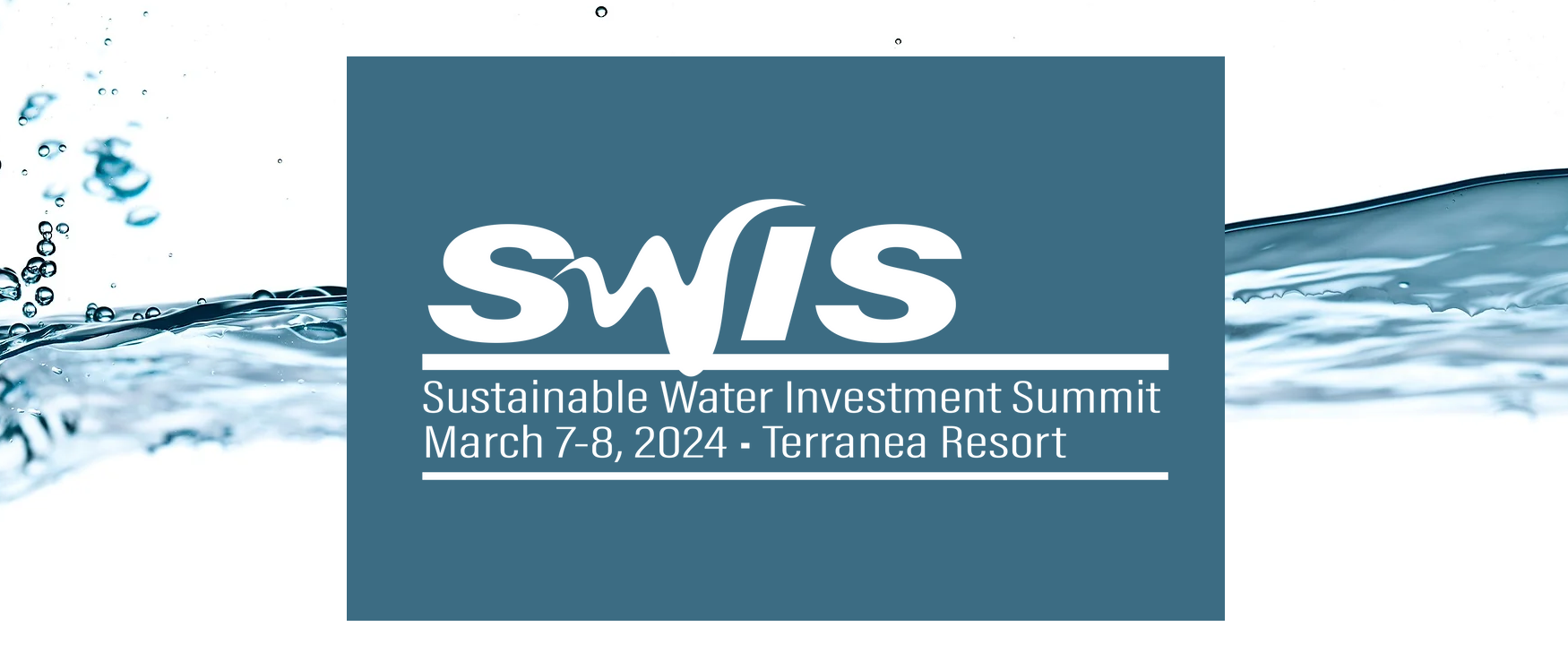 2024 Homepage | Sustainable Water Investment Summit