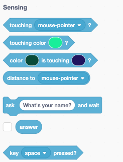 Scratch Sensing Code Block | Script Kiddo
