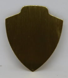 Trim Shield Goldtone S126 | Spiller Engraving