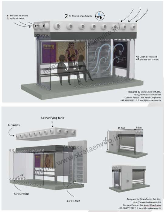 Bus Stops in UK will be Warmer in Coming Winter