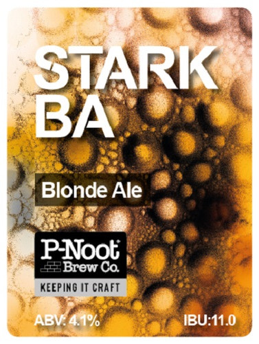 STARK BA (Blonde Ale) | P-Noot Brew Co