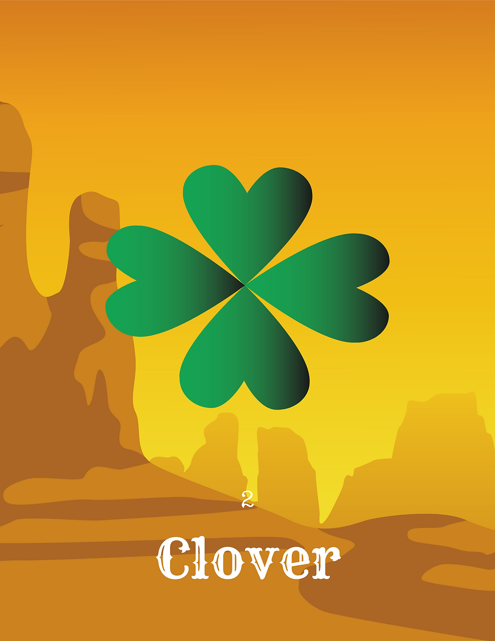 Learning Lenormand- Card #2, Clover