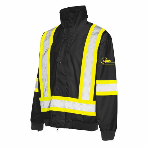 FRENCH - 6-in-1 Waterproof Winter Jacket - Black | E360S Store Portal